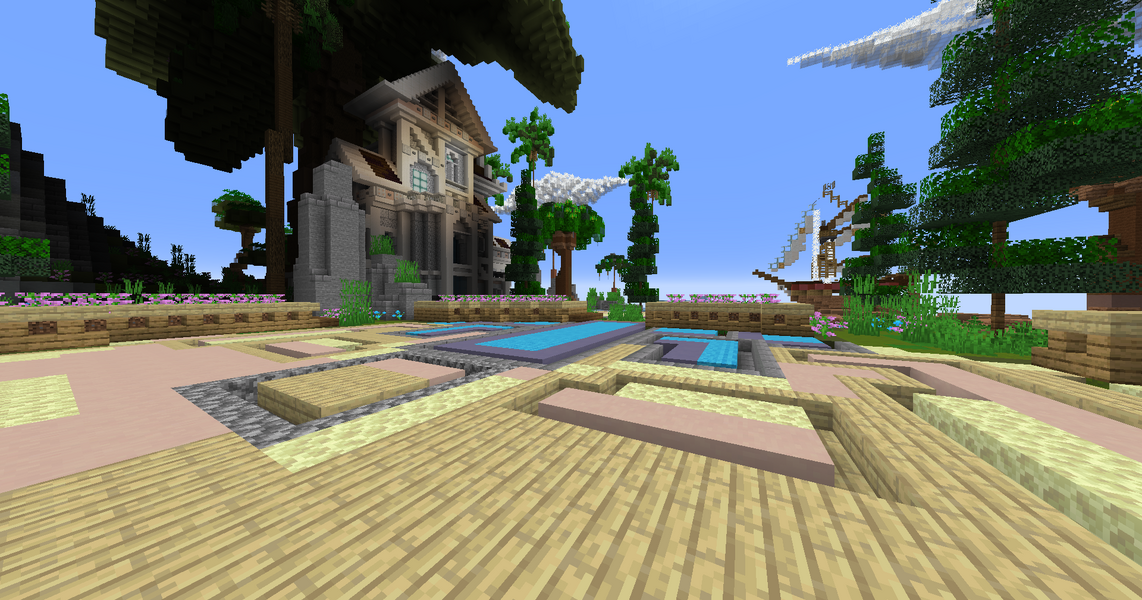1,8+ Beach House Lobby - 250x250 Spawn | BuiltByBit