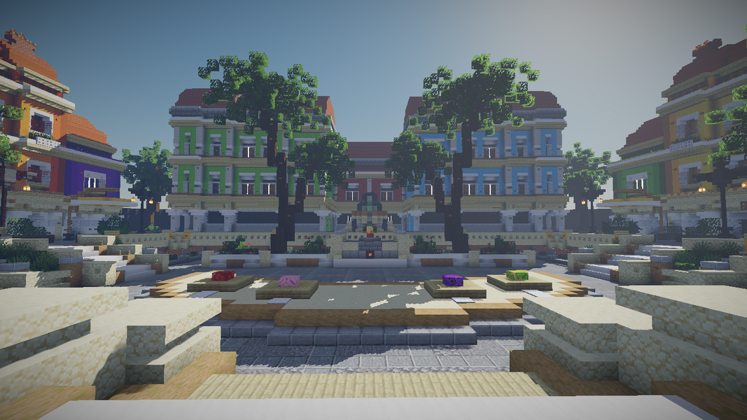 Lobby - Modern Village Map | 200x200 | BuiltByBit