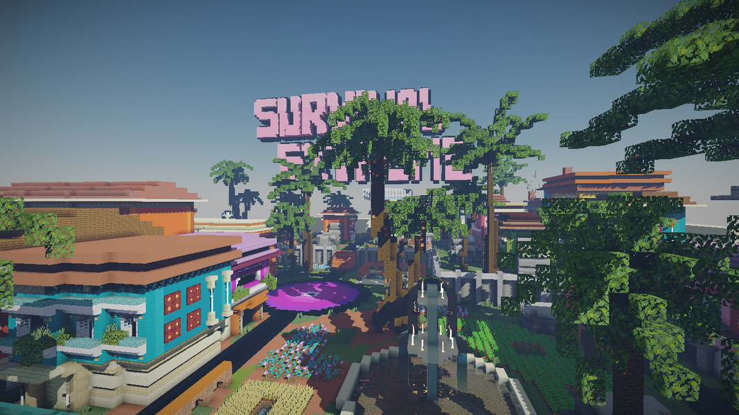 Survival - Modern Village Map | 200x200 | BuiltByBit