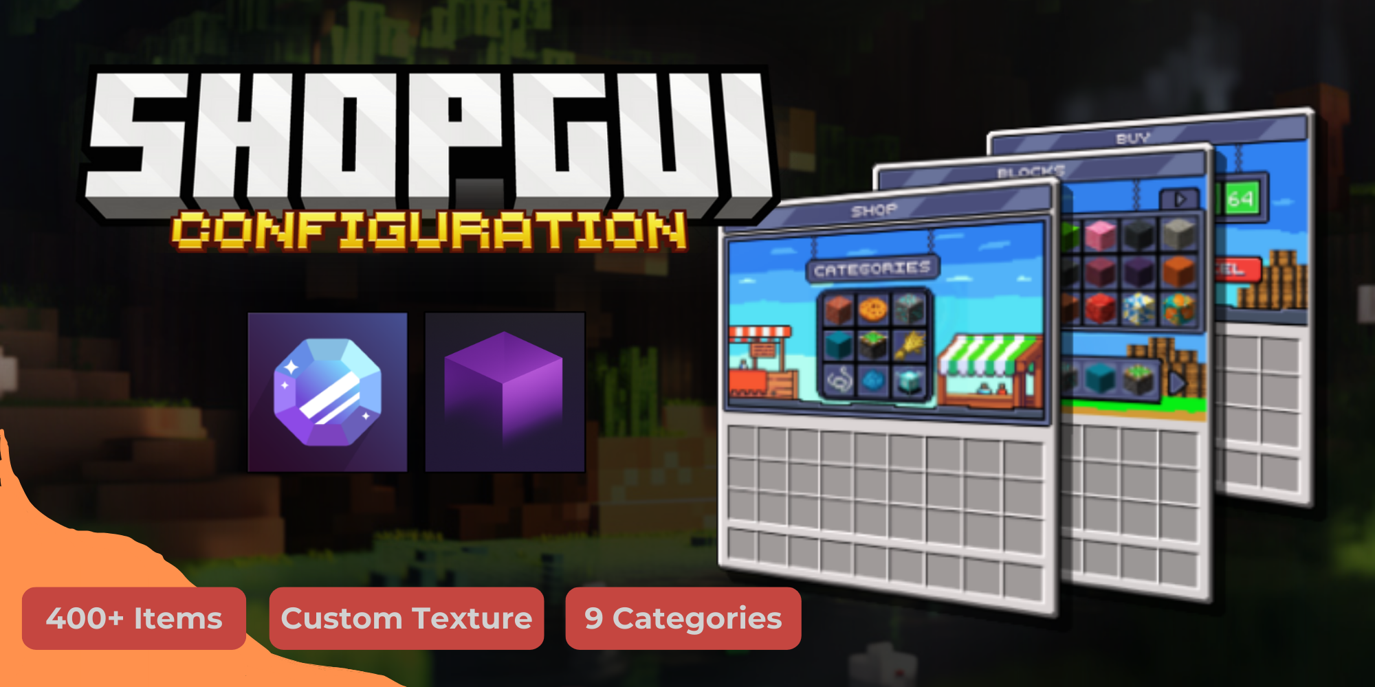 Crazy ShopGUI | Config & Textures | BuiltByBit