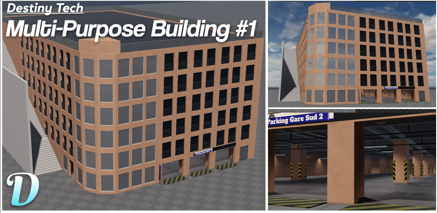 Multi-Purpose Building 1 | BuiltByBit