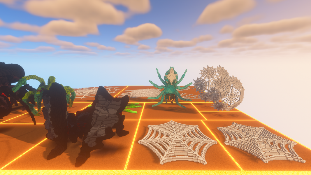 Spiders & Webs | Asset Pack | BuiltByBit