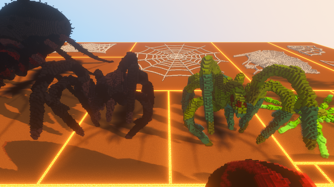 Spiders & Webs | Asset Pack | BuiltByBit