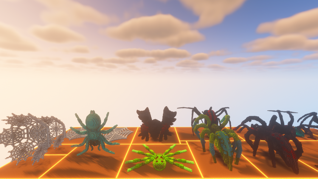 Spiders & Webs | Asset Pack | BuiltByBit