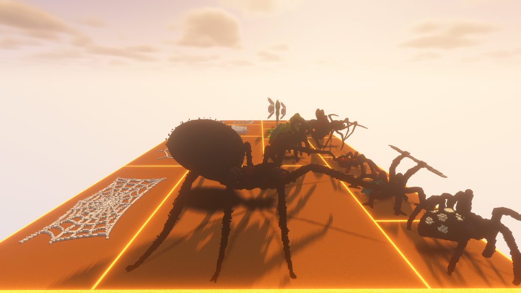 Spiders & Webs | Asset Pack | BuiltByBit