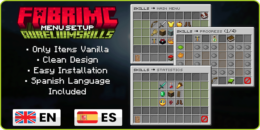 AuraSkills EN & ES - Config | BuiltByBit