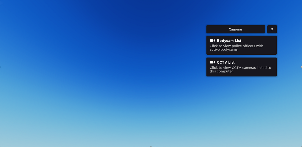 CCTV + Bodycam System | BuiltByBit