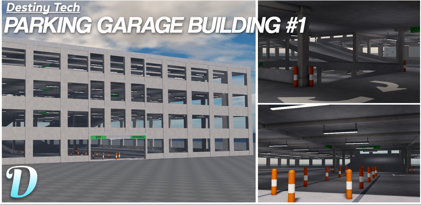 Parking Garage Building | BuiltByBit