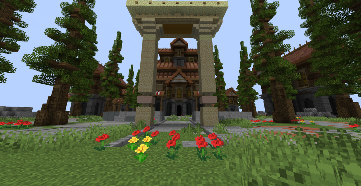 Minecraft Spawn Floating island| 220x220 | BuiltByBit