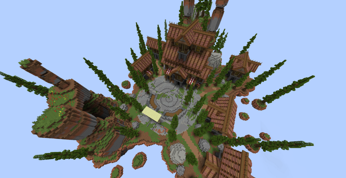 Minecraft Spawn Floating island| 220x220 | BuiltByBit