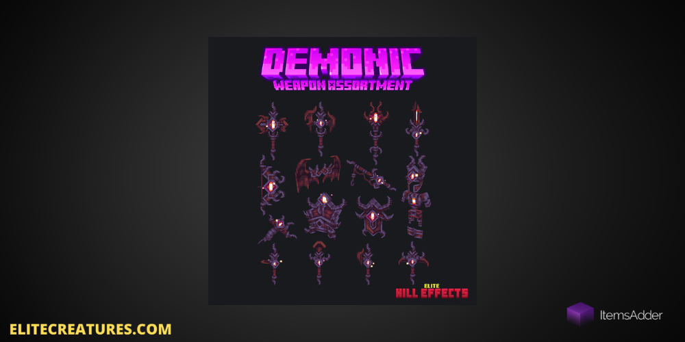 Demonic Weapon Assortment + Kill-Effect | BuiltByBit