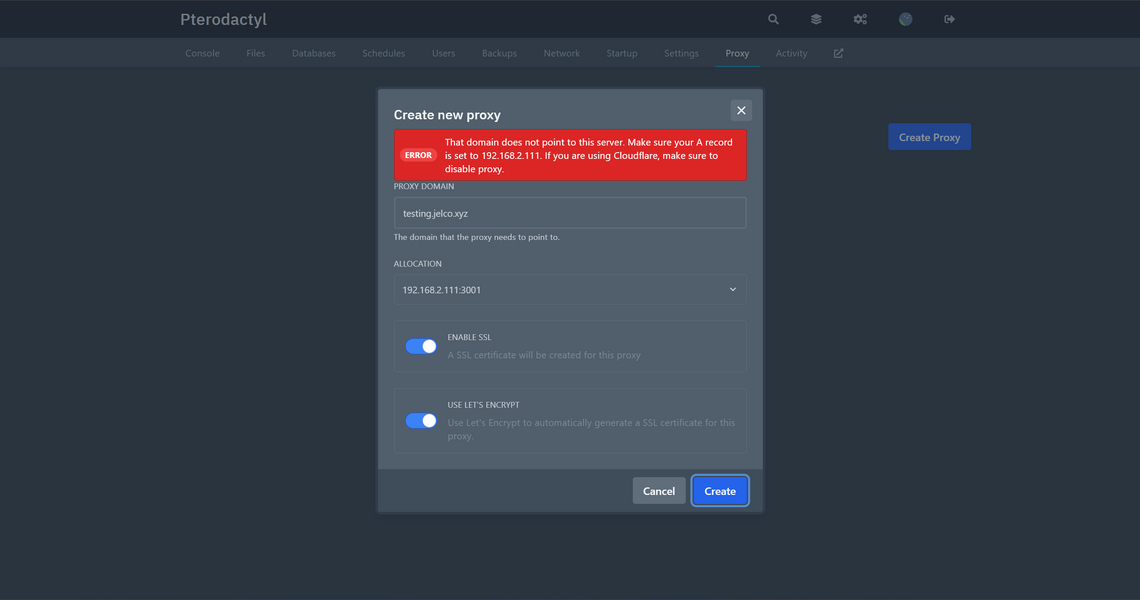 Reverse Proxy For Pterodactyl Builtbybit