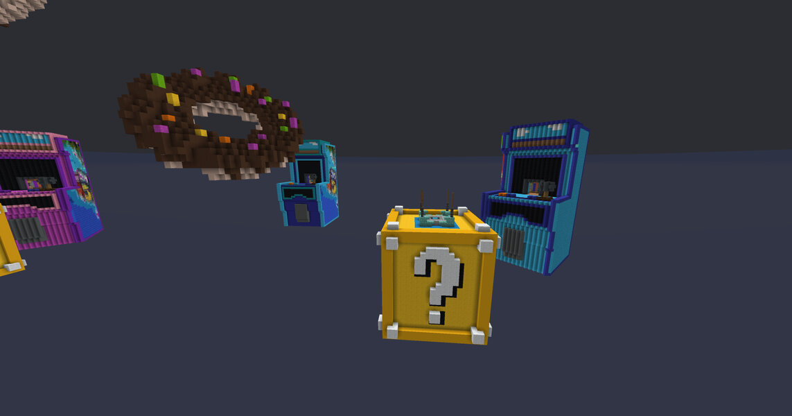 Arcade Themed BedWars Map | BuiltByBit