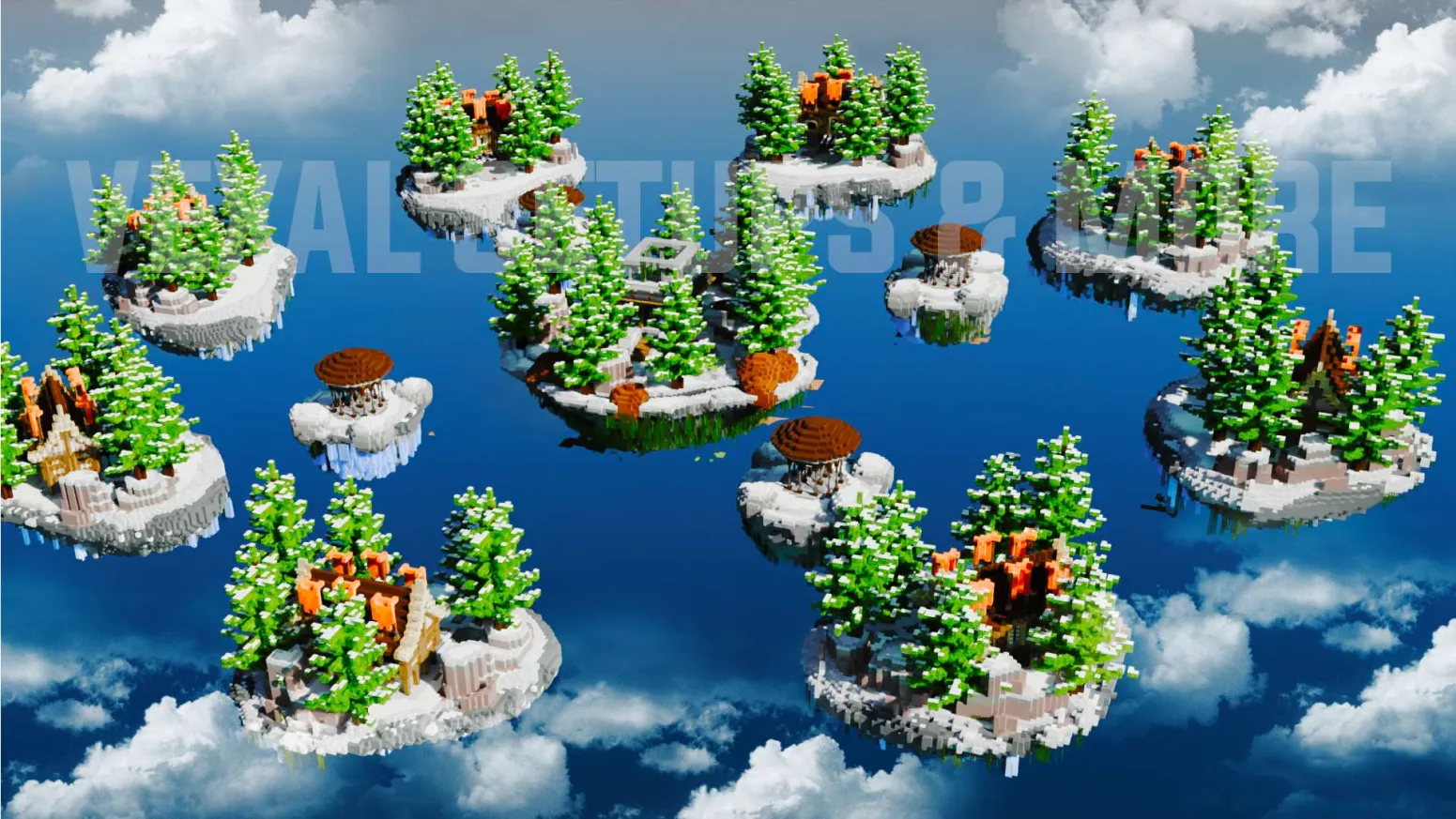 Frozen Themed BedWars Map | BuiltByBit