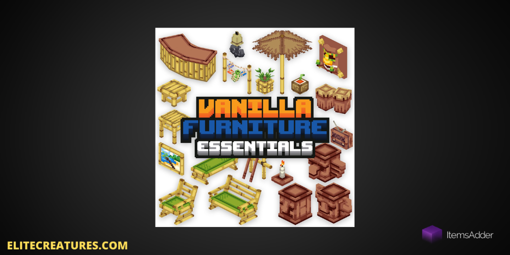 Vanilla Furniture Essentials Volume 1 | BuiltByBit