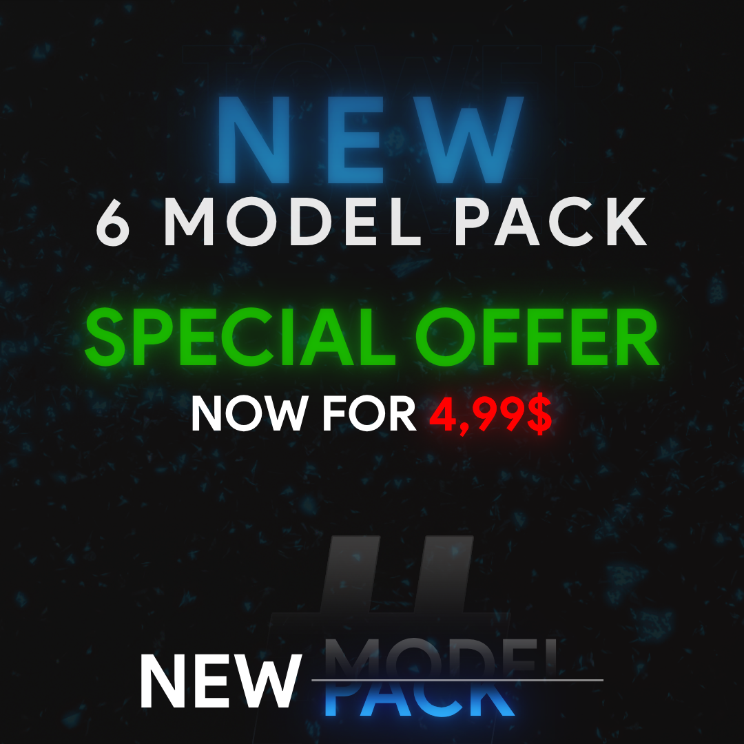 Pack of 6 models | BuiltByBit