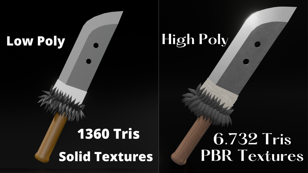 Anime High Poly Cursed Melee Weapons | BuiltByBit