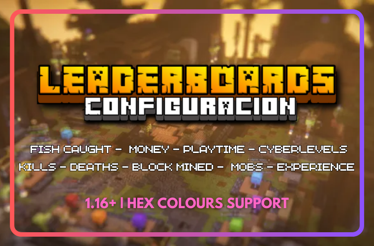 ES | EN LeaderBoards Configuration - TOP | BuiltByBit