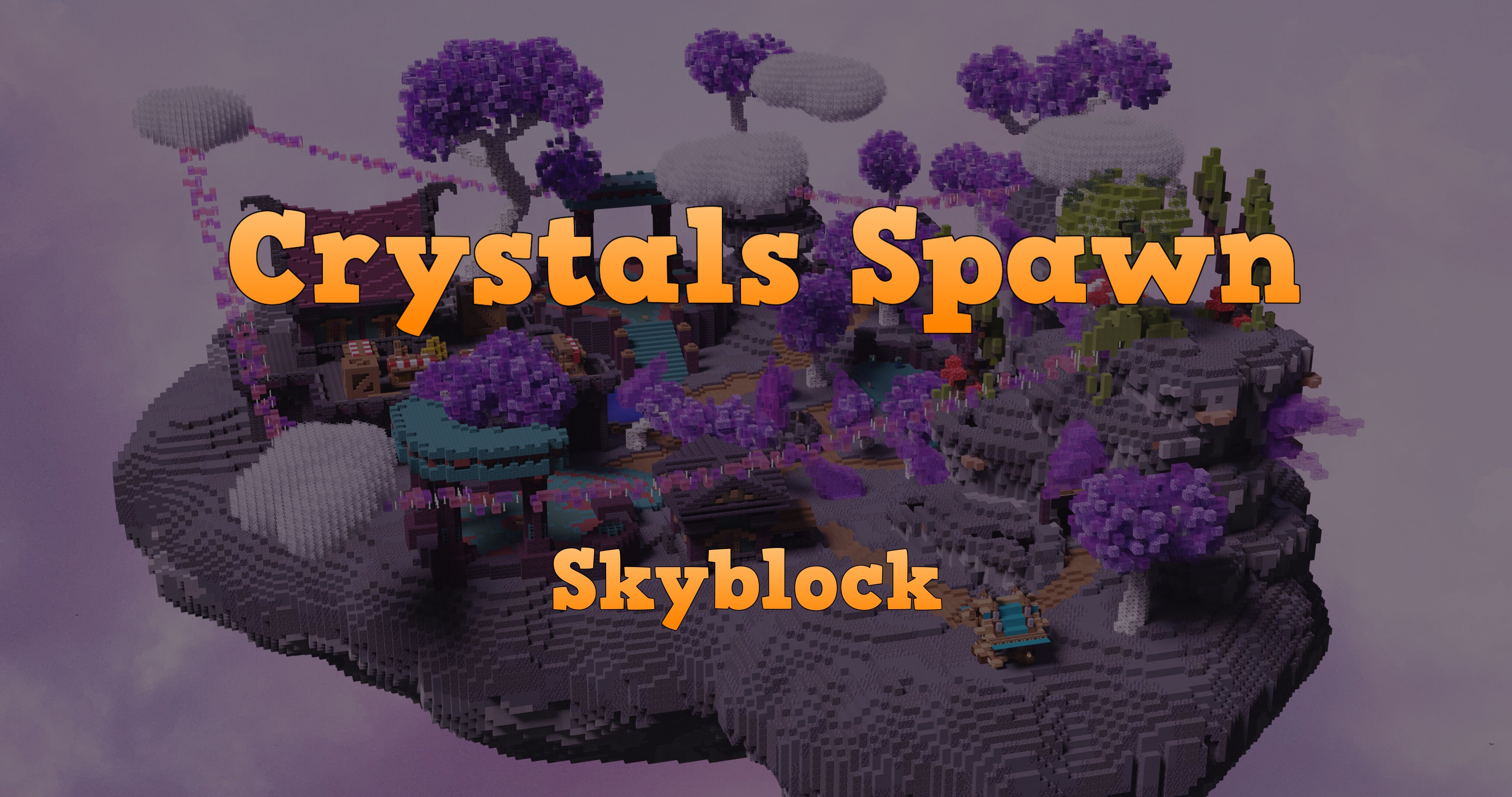 Crystals Skyblock Spawn | BuiltByBit