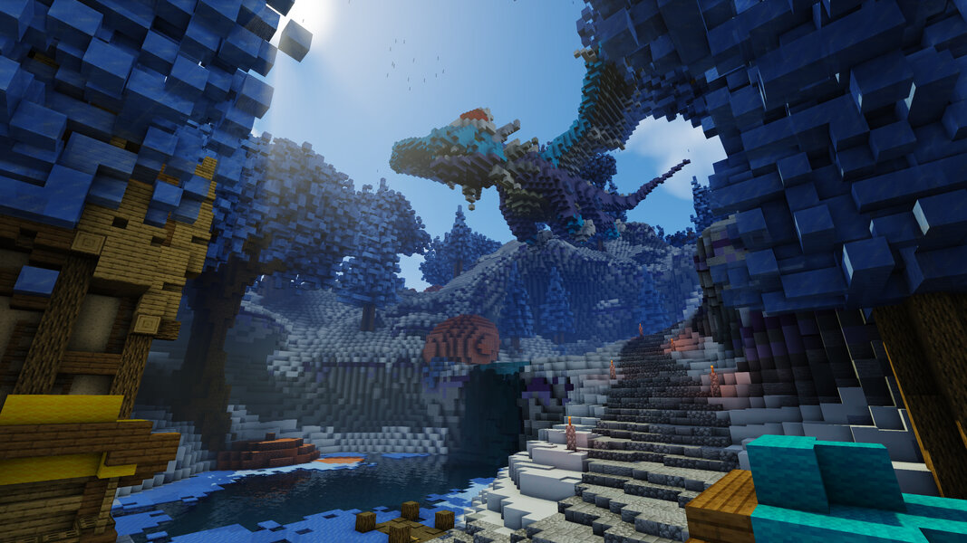 Winter hub - Large Medieval | BuiltByBit