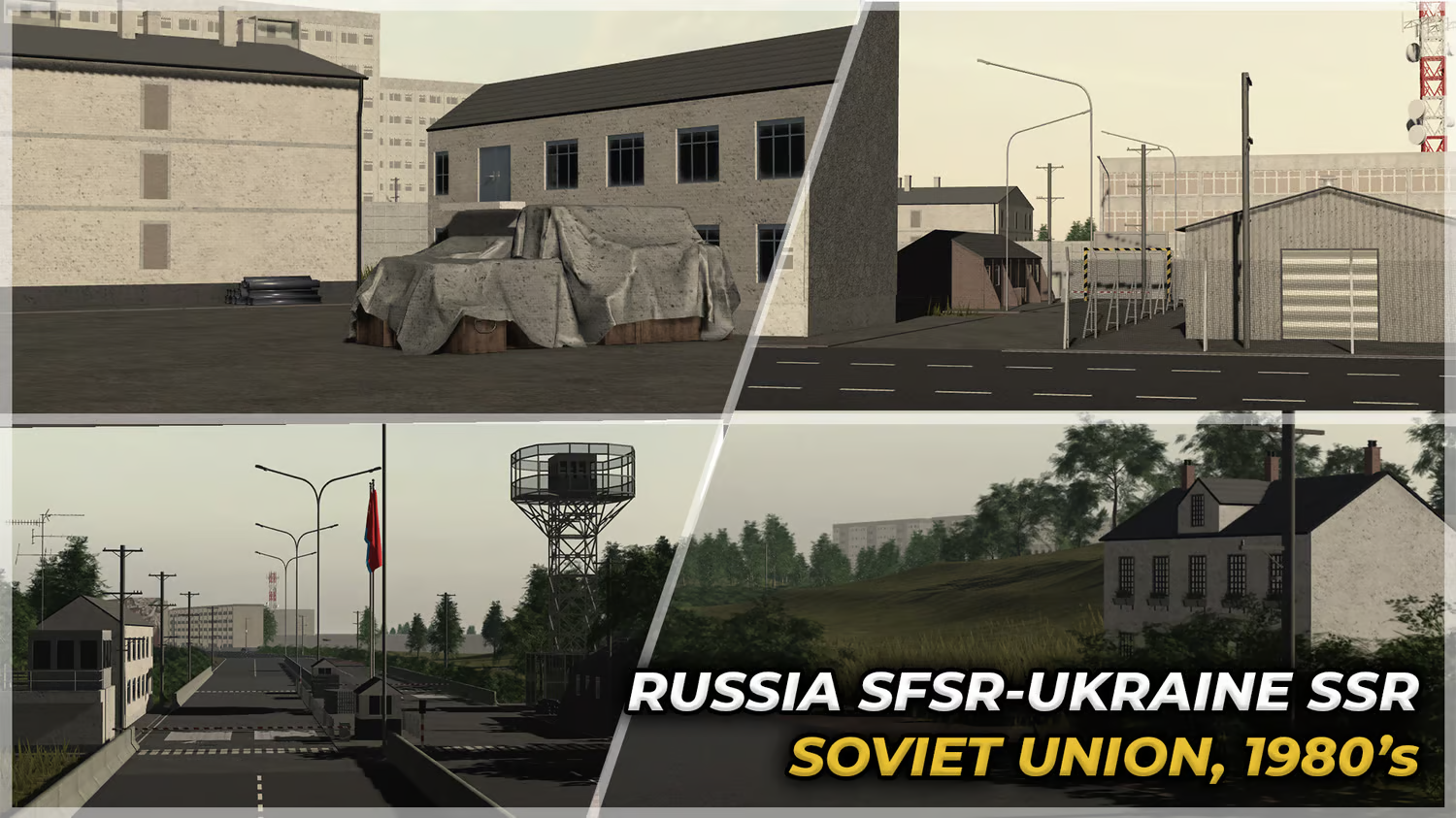 Soviet Military Border Crossing | BuiltByBit