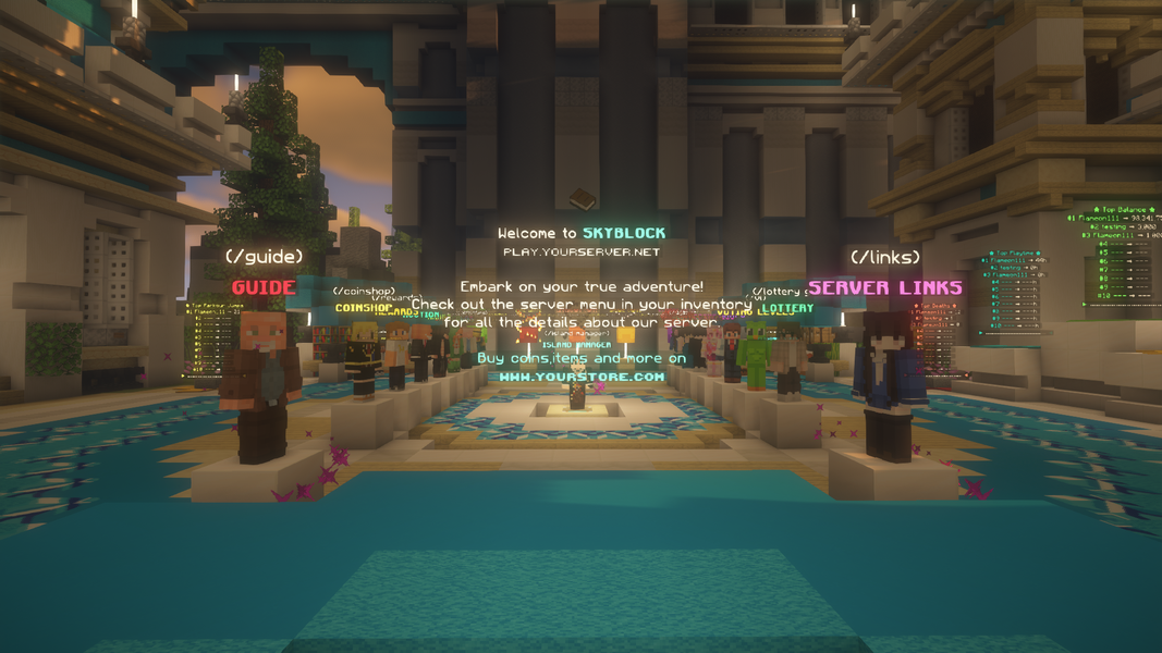 Skyblock Setup - Immortal Studios | BuiltByBit