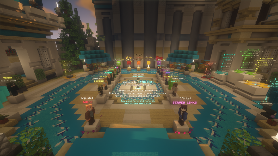 Skyblock Setup - Immortal Studios | BuiltByBit