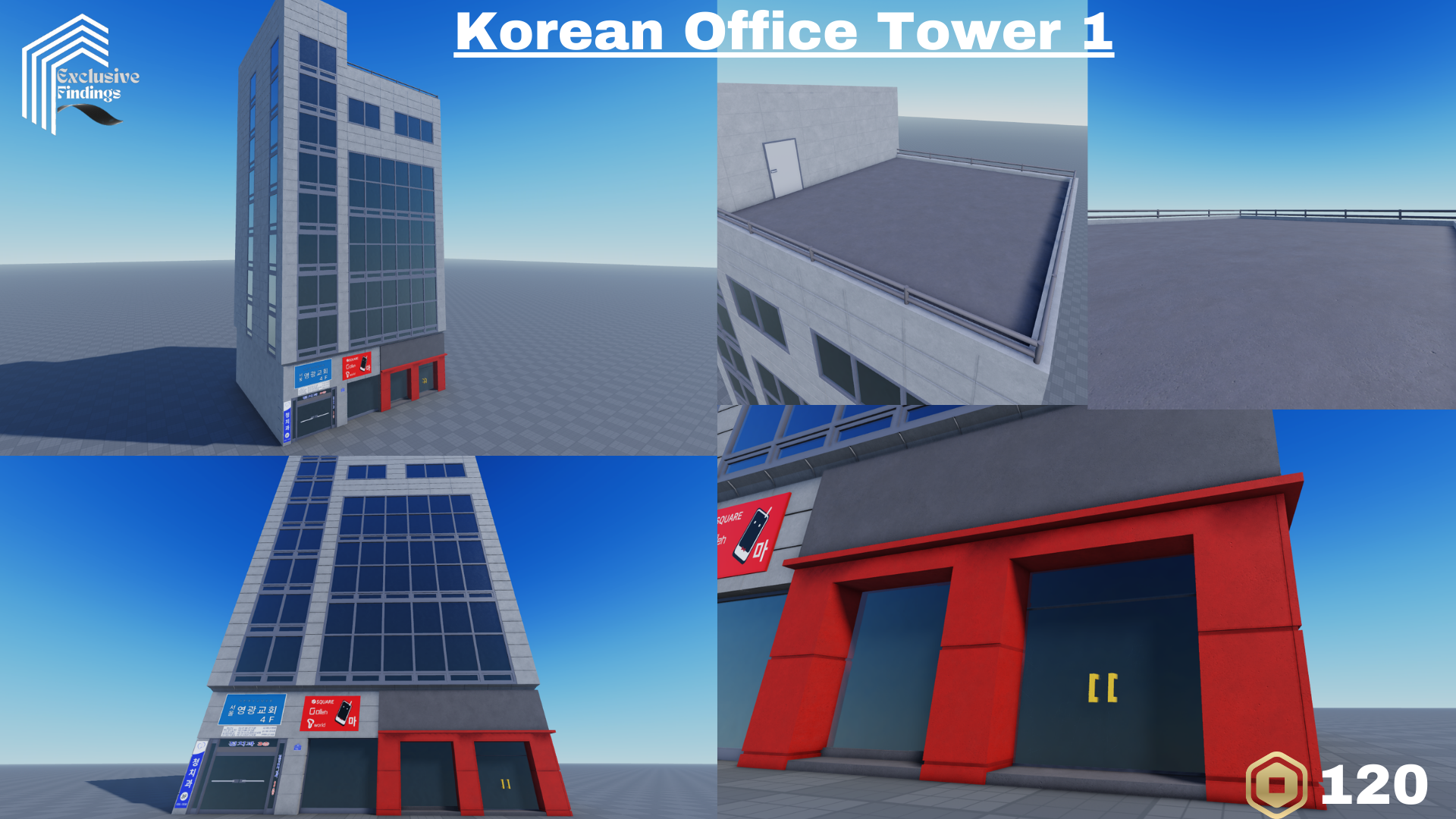 Korean Office Tower 1 | BuiltByBit