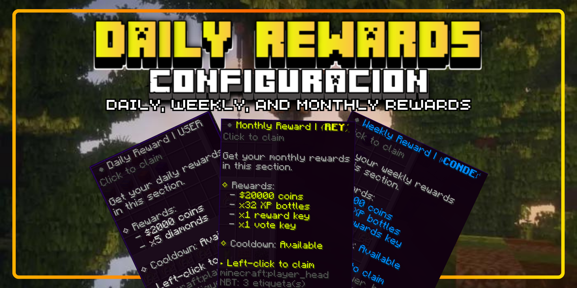 ES | EN Daily Rewards - Config | BuiltByBit
