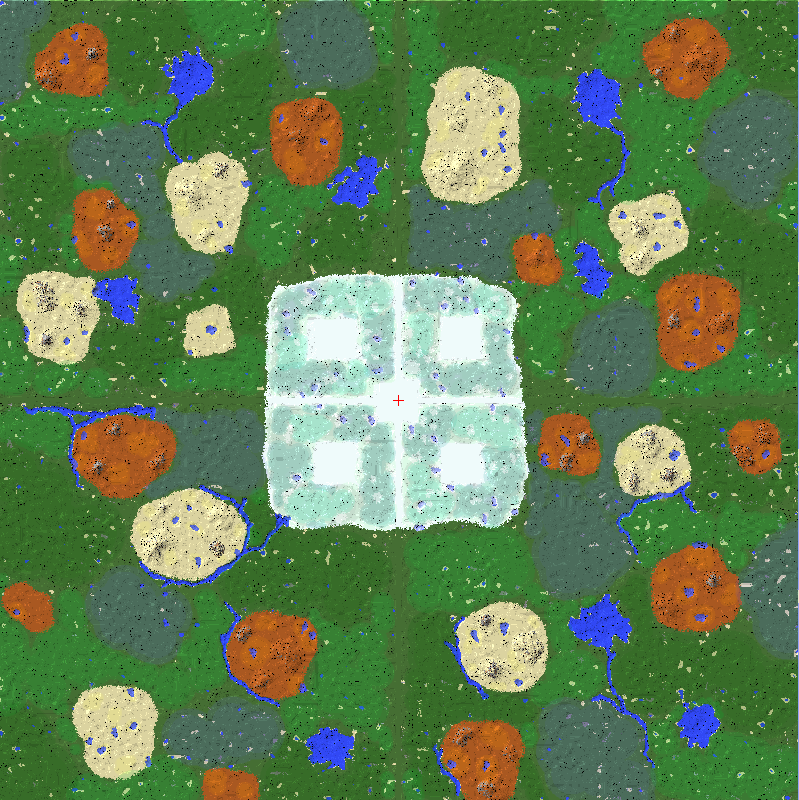 HCF FACTIONS MAP Snowy 6400x6400 | BuiltByBit