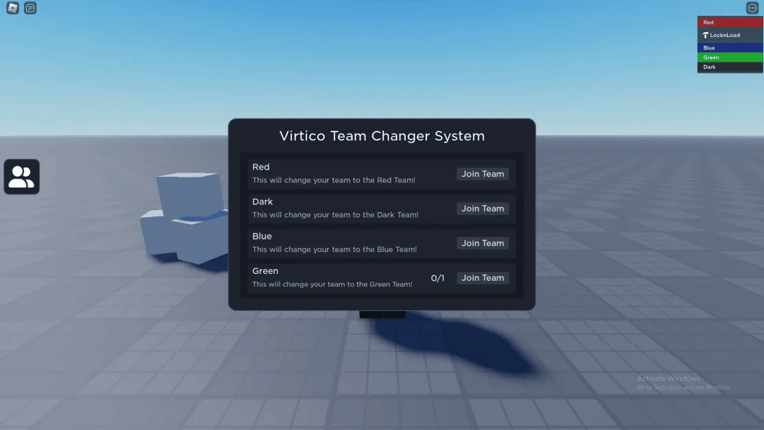 Team changer | BuiltByBit