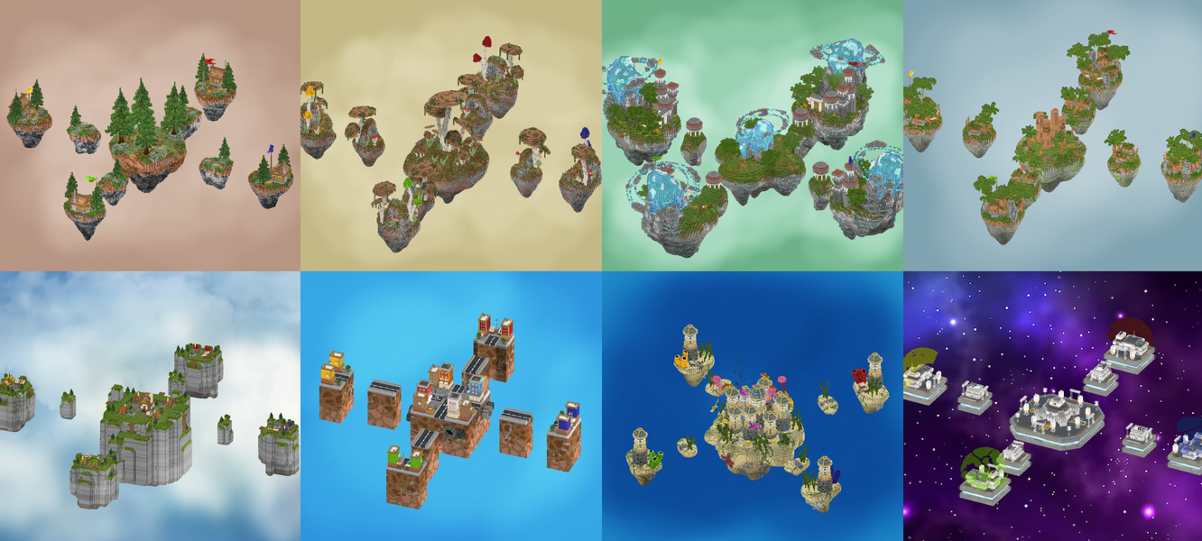 BedWars pack - 16x maps | BuiltByBit