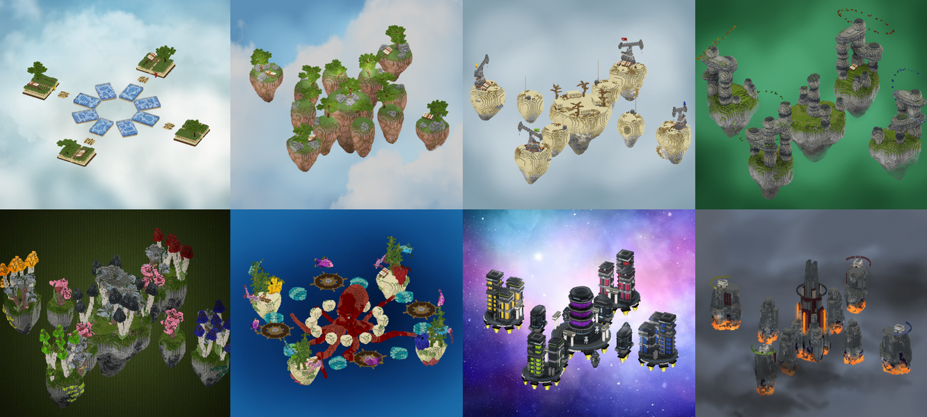 BedWars pack - 16x maps | BuiltByBit