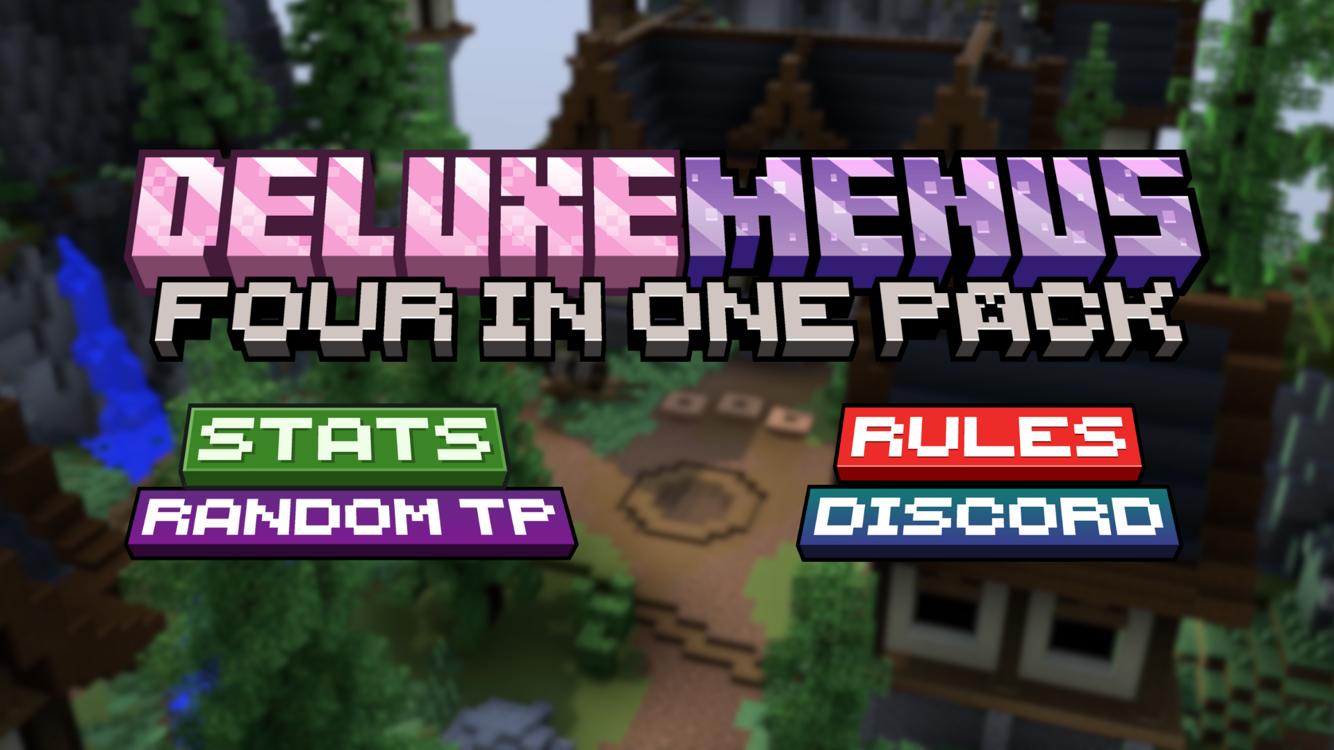DeluxeMenus | 4 in 1 Pack | Fancy GUIs | BuiltByBit