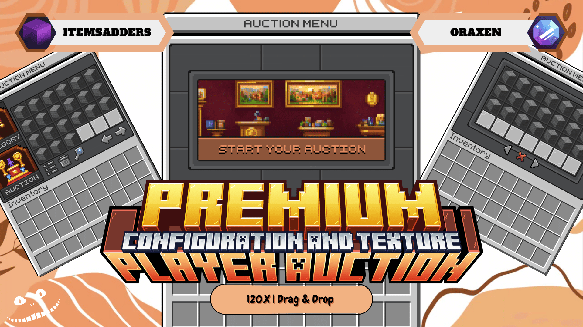 Premium PlayerAuction |Oraxen/IA | BuiltByBit