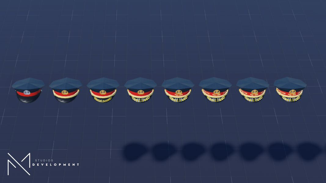 PNP Pershing Cap | BuiltByBit