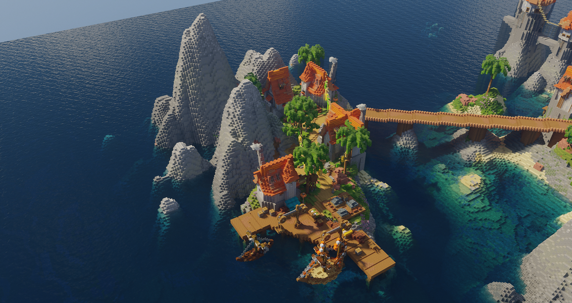 Tropical Kingdom MMORPG/Spawn/Hub | BuiltByBit