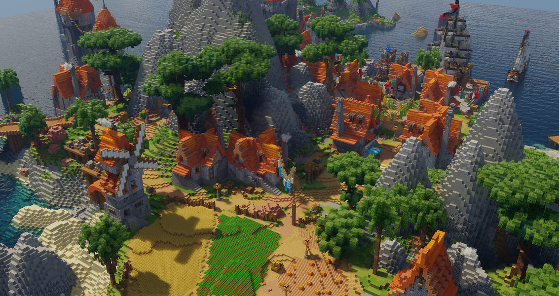 Tropical Kingdom MMORPG/Spawn/Hub | BuiltByBit