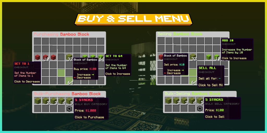 Premium Shop GUI Plus Configuration | BuiltByBit