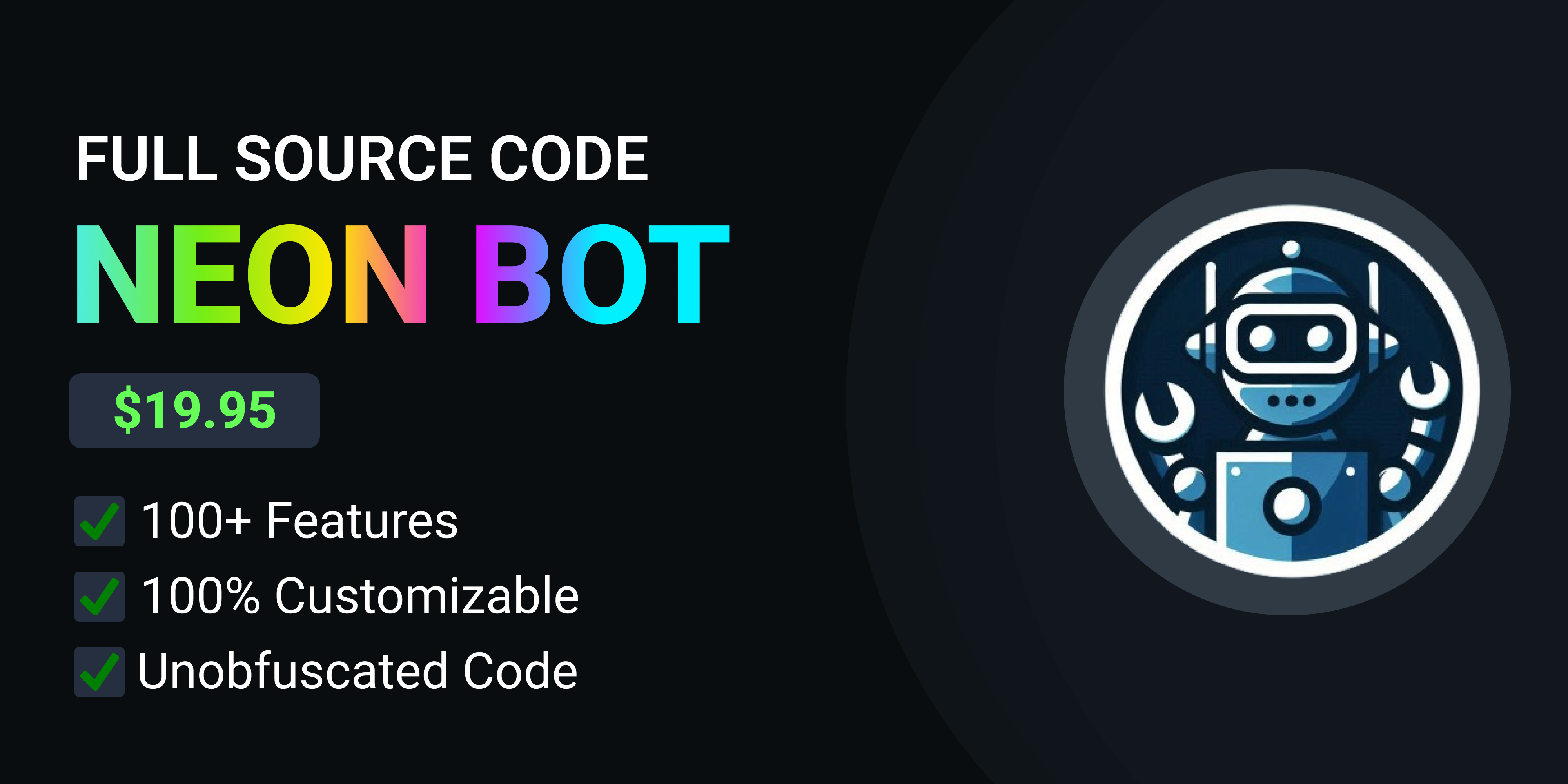 Neon Multi Purpose Discord Bot Builtbybit