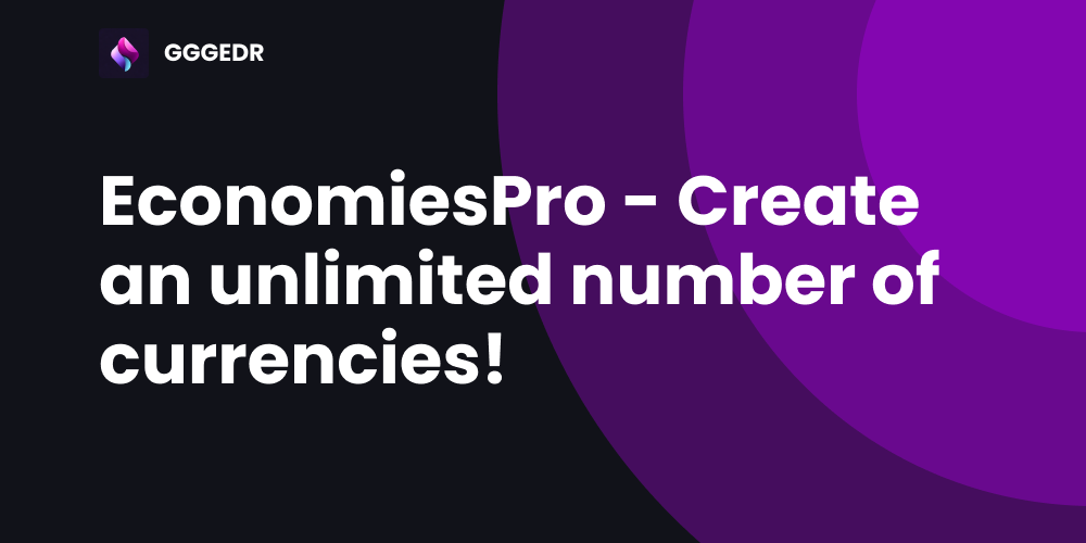 EconomiesPro - Create custom currencies | BuiltByBit