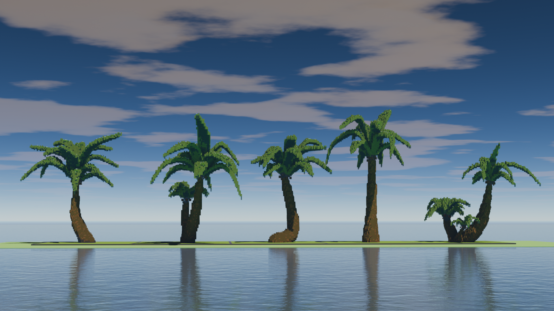 5 Palms Trees - Collection Realistic | BuiltByBit