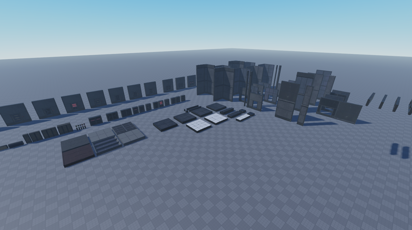 Textured SCP-F Modular Site Pack | BuiltByBit