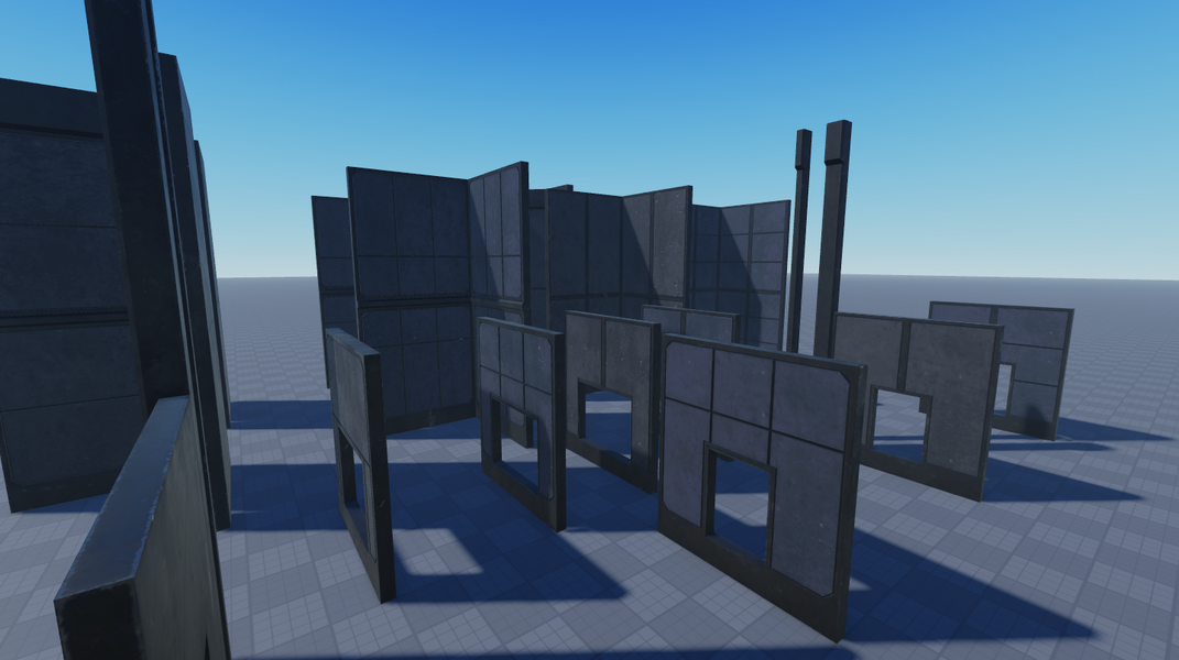 Textured SCP-F Modular Site Pack | BuiltByBit