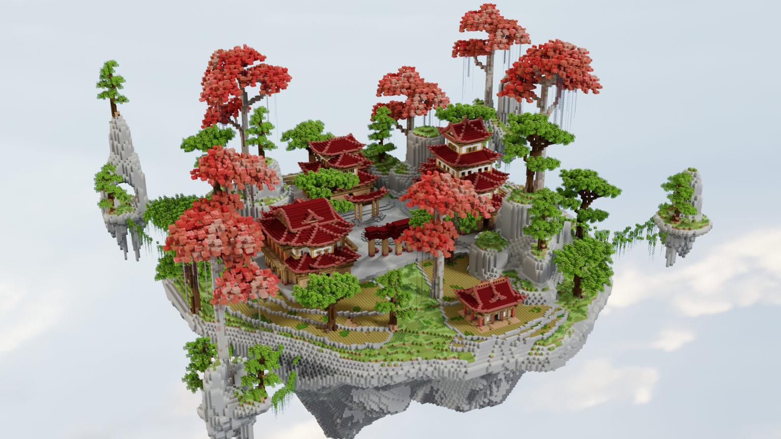 Oriental Asian Hub / Lobby / Spawn | BuiltByBit