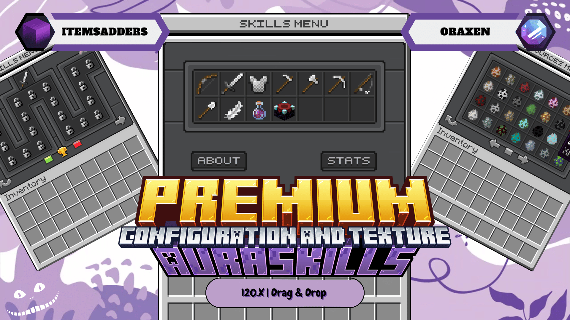 AuraSkills Config & Textures | IA/Oraxen | BuiltByBit