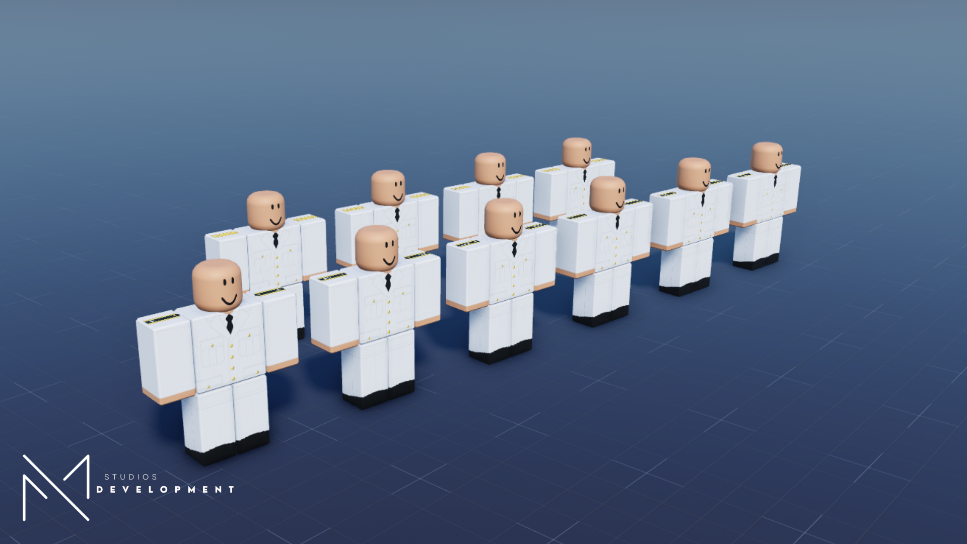 PA Formal White Duck Type A - 2LT to GEN | BuiltByBit