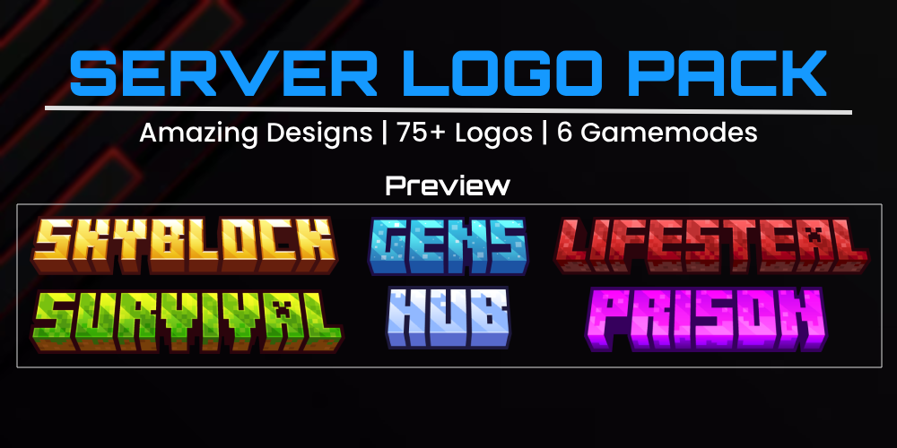 Ultimate Logos Pack - 78 Designs | BuiltByBit