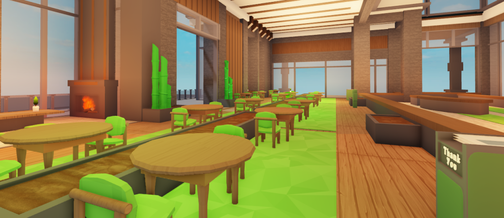Custom Roblox Cafe Build | BuiltByBit