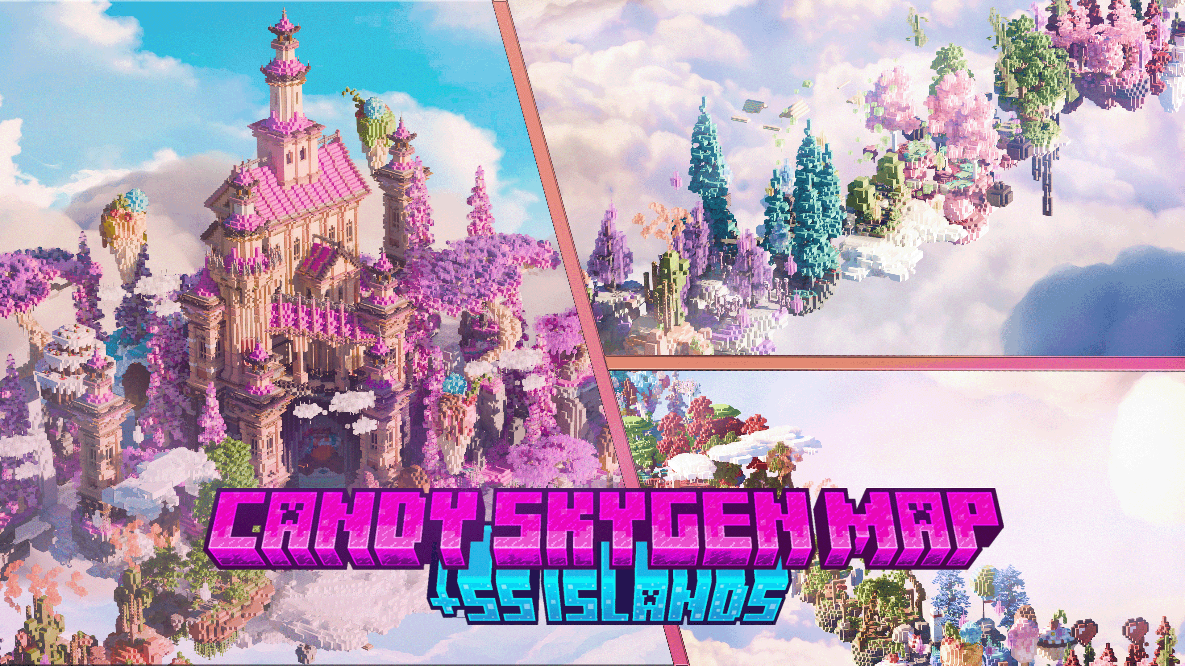 Candy Skygen Map + 55 Islands | BuiltByBit